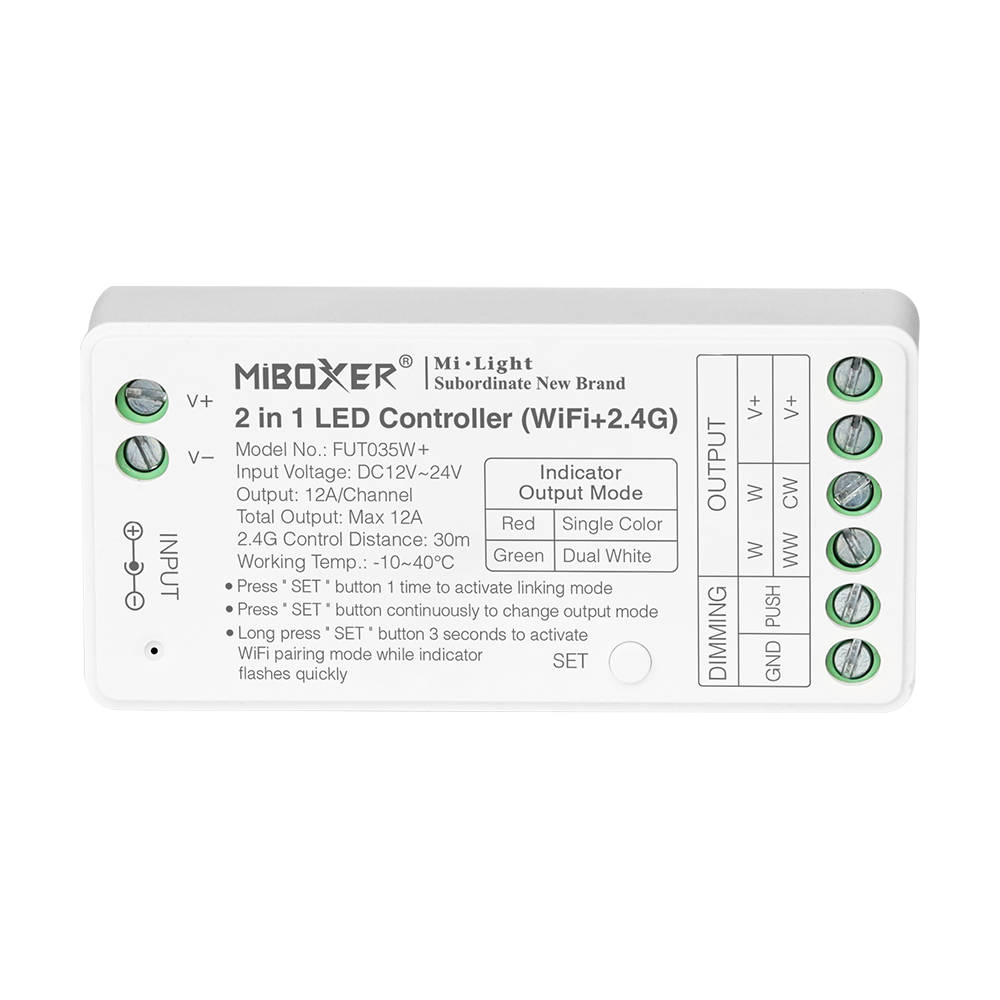 LED-Controller 2 in 1 (WiFi+2.4G) - MiBoxer | LED-Emotion